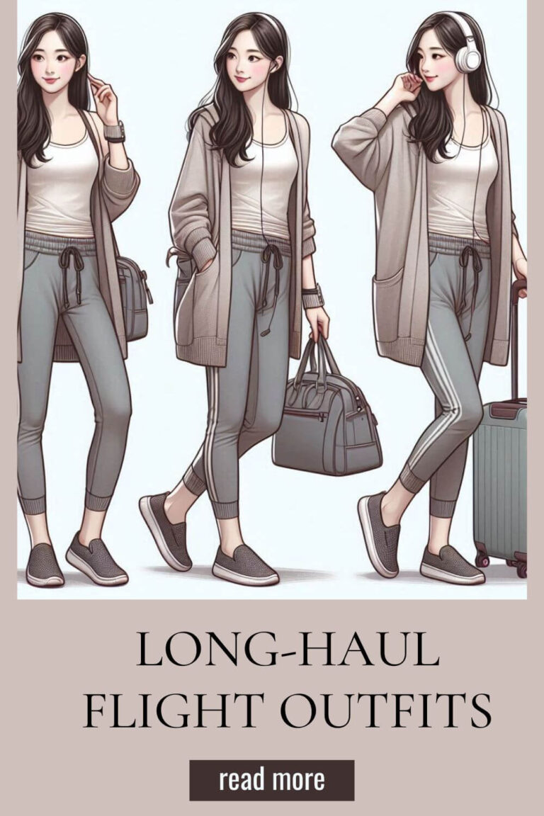 Long Haul Flight Outfit: How to Stay Stylish Yet Comfortable on ...
