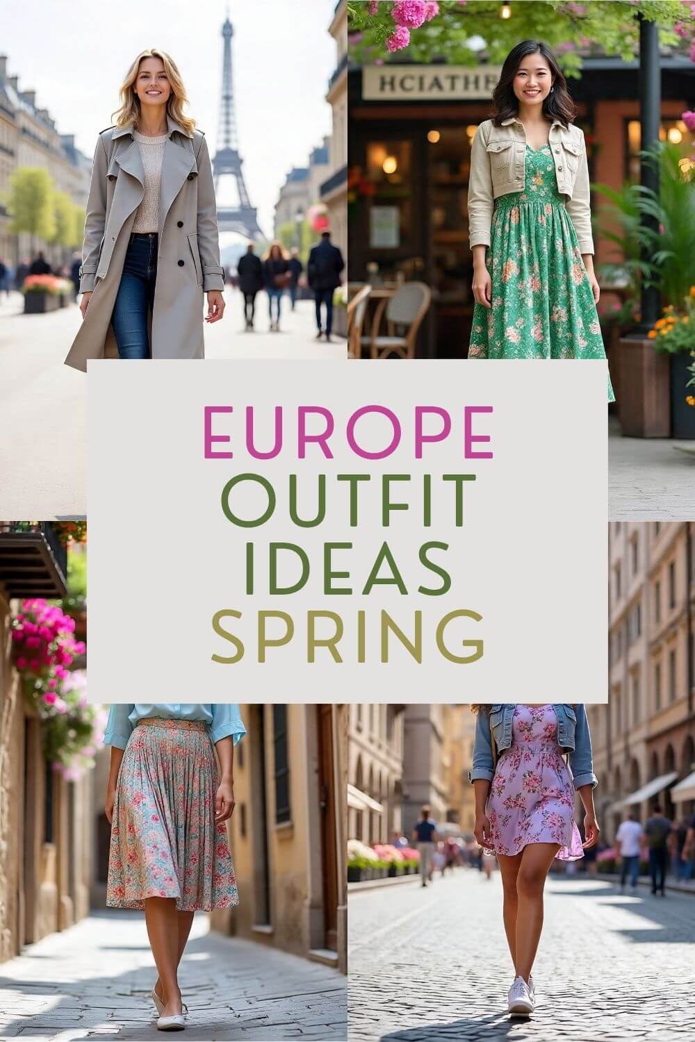 Spring in Europe Outfits: What to Wear for Your European Adventure ...
