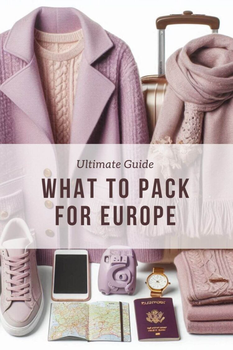 What to Pack for a Trip to Europe - Miss Travelesque