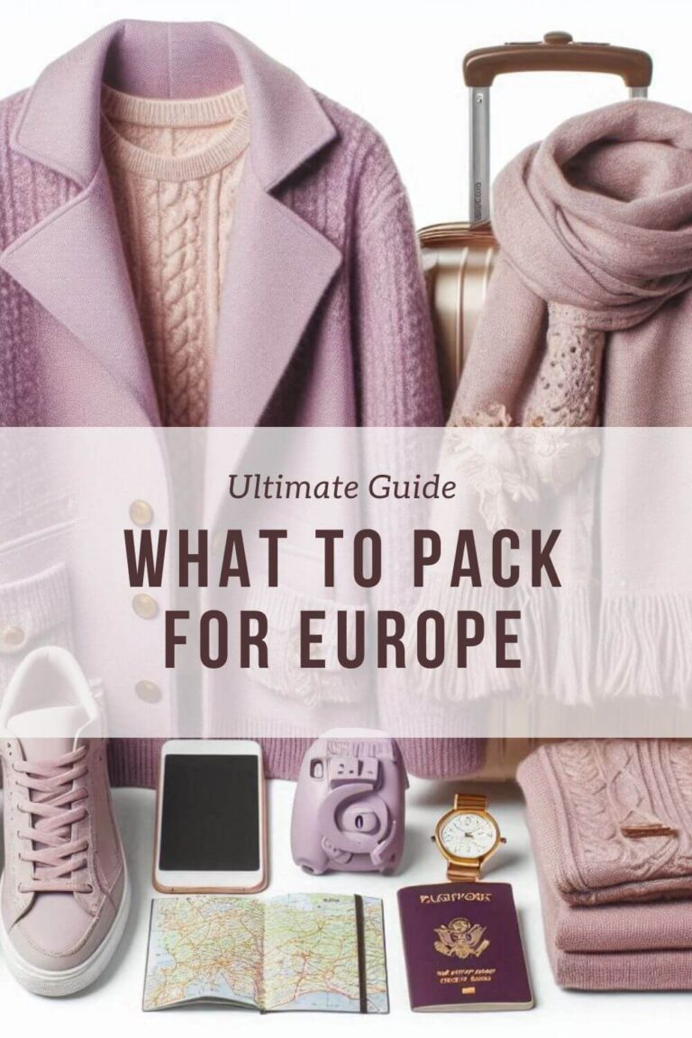 What to Pack for a Trip to Europe - Miss Travelesque